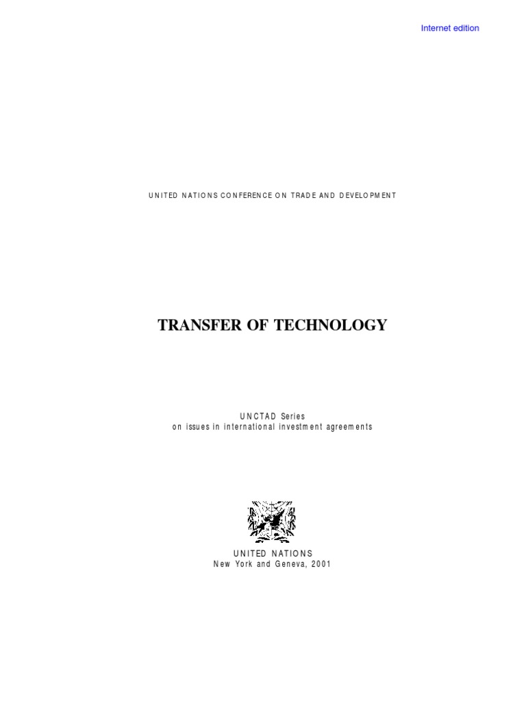 Transfer of Technology | PDF | Intellectual Property | Business