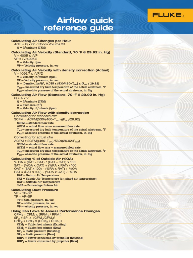 Fluke Air Flow | PDF