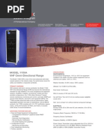 DVOR-DME - Principle of Operation VOR | PDF | Radio Technology ...