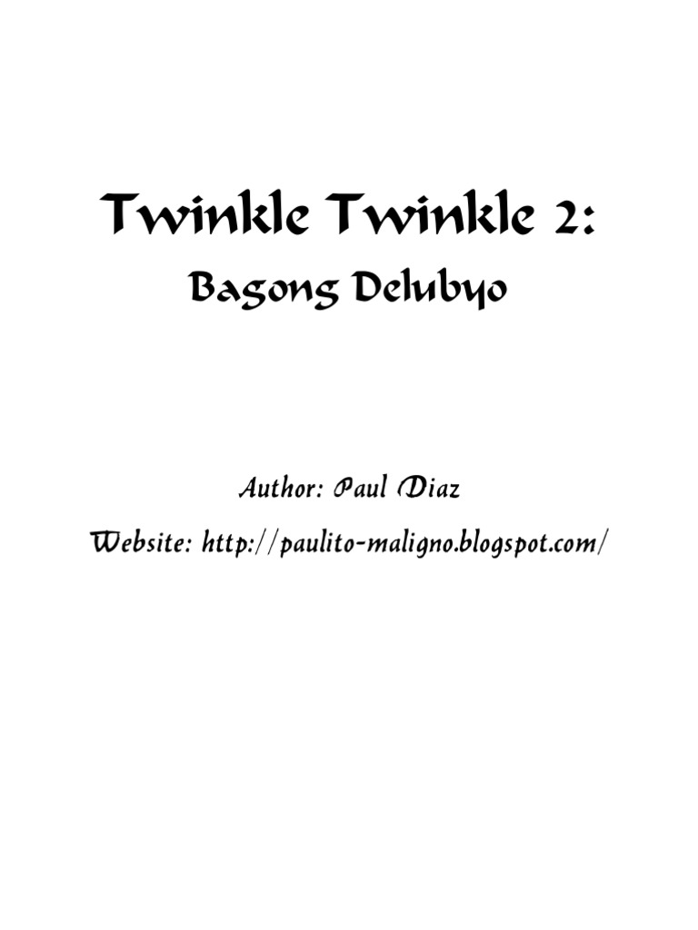 Twinkle Twinkle 2 | PDF