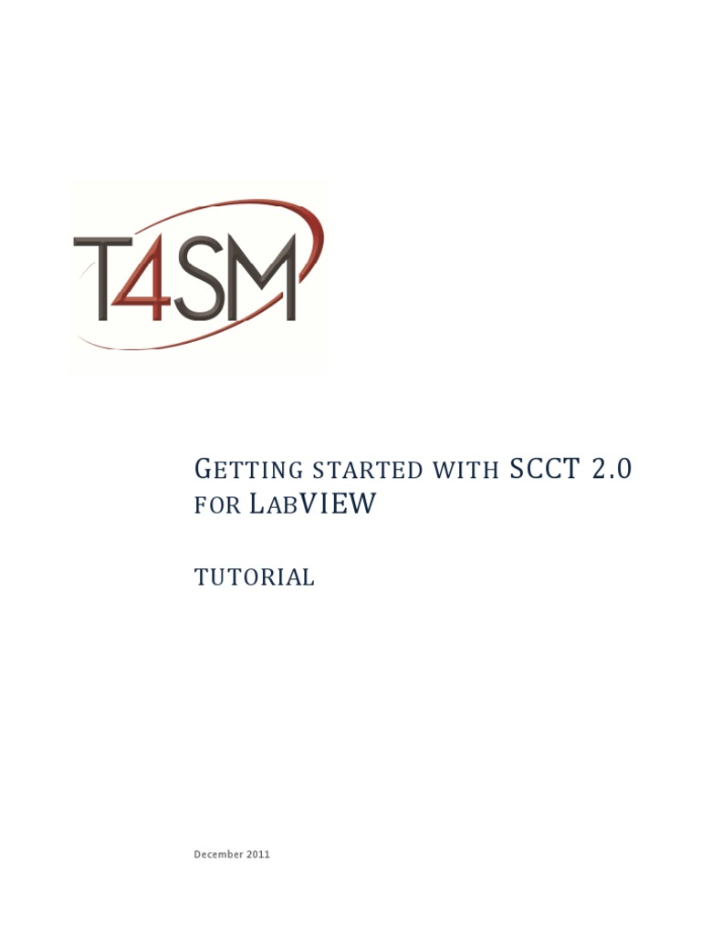 Getting Started With SCCT For Labview PDF | PDF | Server (Computing) | Mobile App