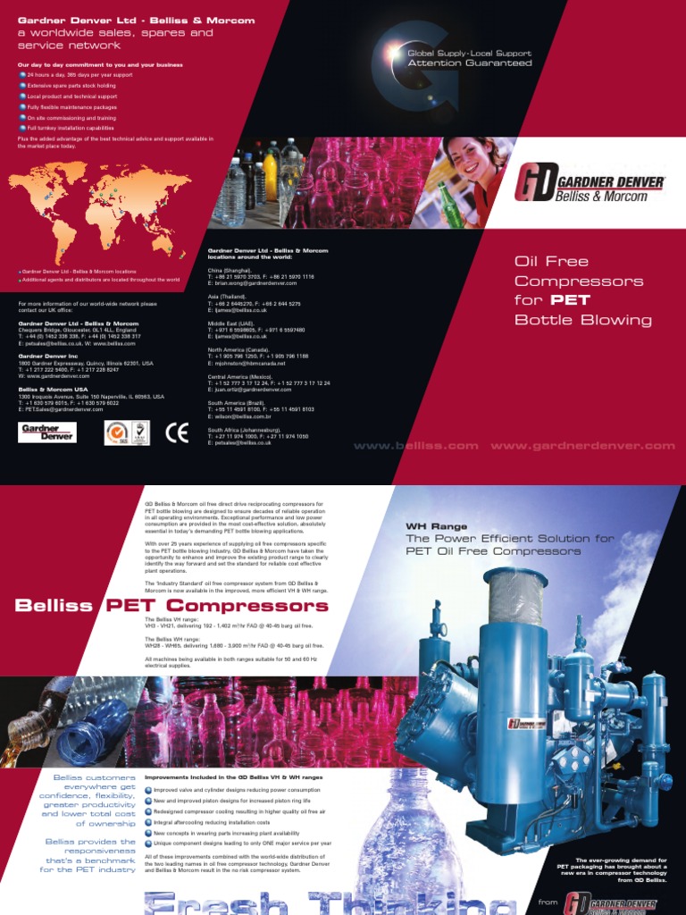 High Pressure Compressor Bellis Marcom-Serie - WH | PDF | Efficient ...