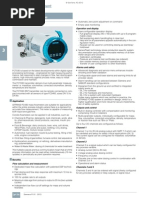 FUE950 Datasheet | PDF | Sensor | Flow Measurement