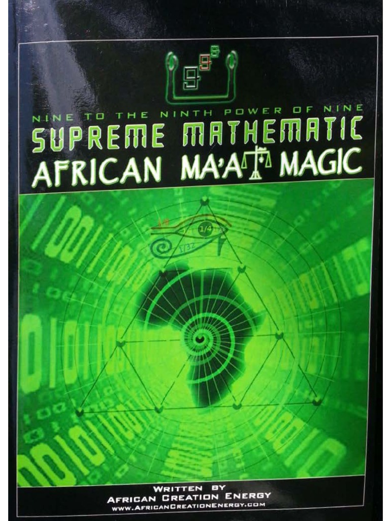 Supreme Mathematic African Ma'at Magic - African Creative Energy | PDF ...