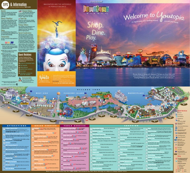 Florida Map Orlando | PDF | The Walt Disney Company | Resort