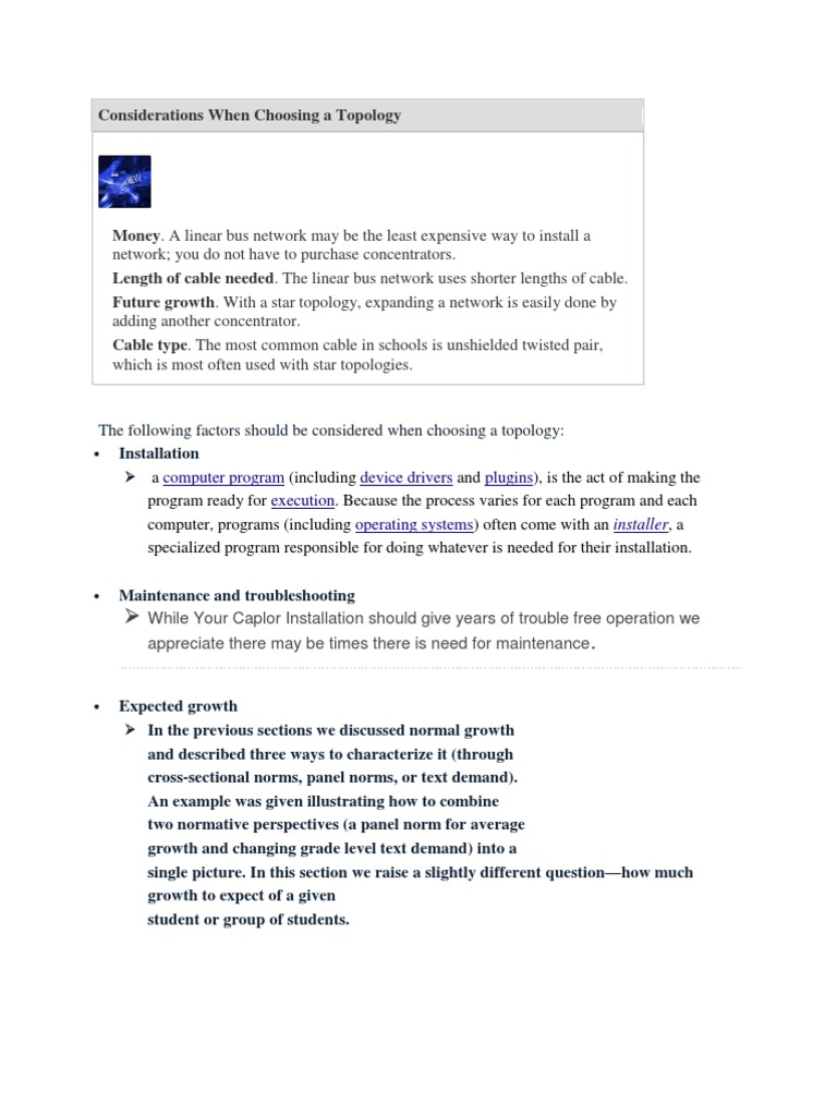 Network Topology Guide for Schools | PDF