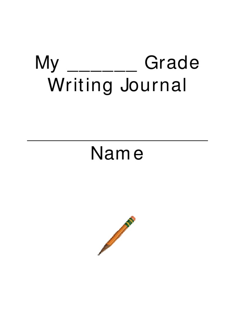 My - Grade Writing Journal | PDF