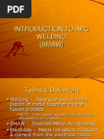 SMAW Welding: Pros and Cons | PDF | Welding | Construction