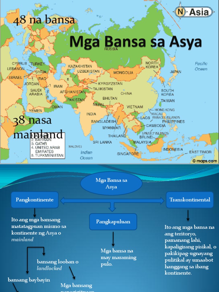 Mga Bansa Sa Asya | PDF