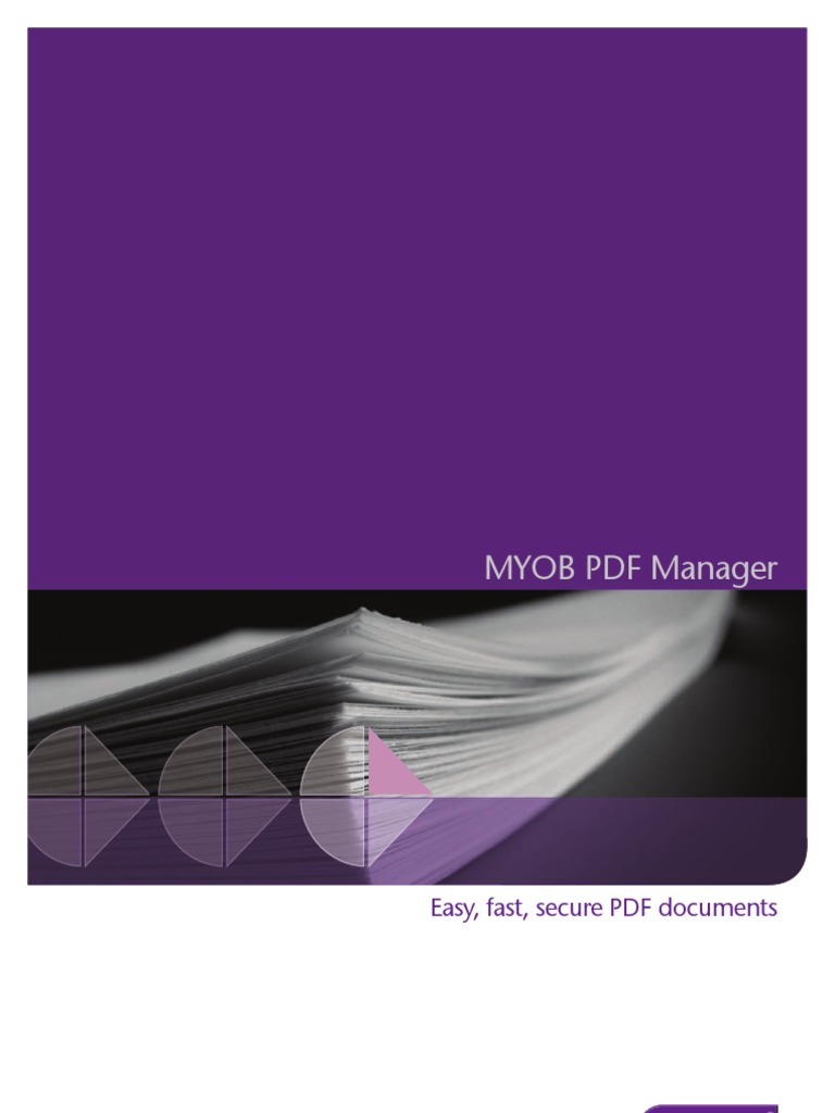 Myob PDF Manager | PDF | Computer File | Computing