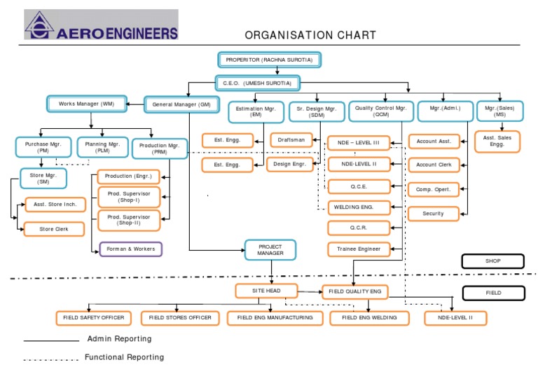 Organisation Chart Overview | PDF