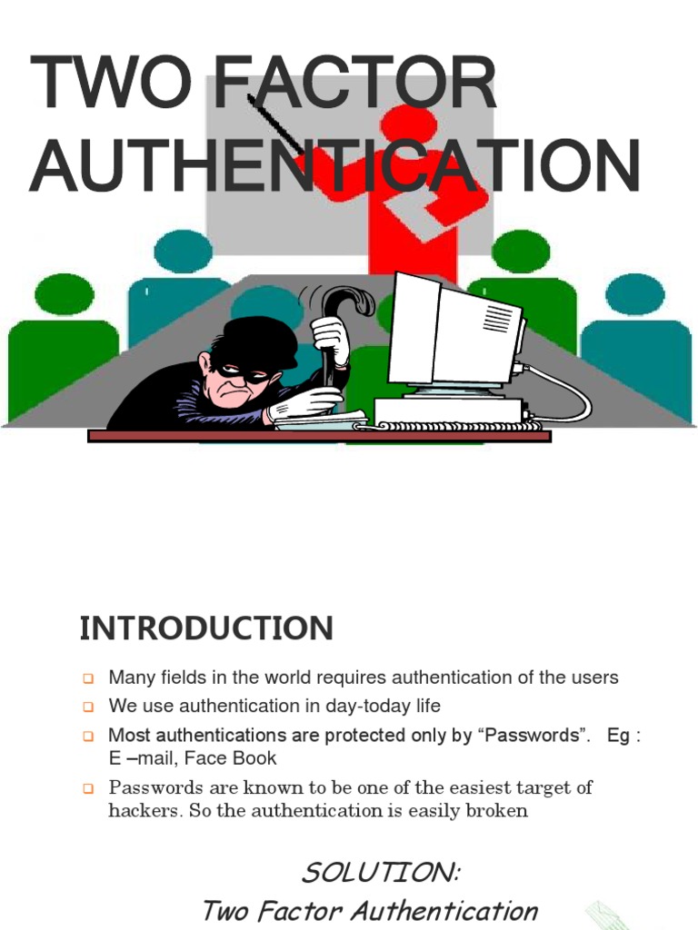 Two Factor Authentication | PDF | Authentication | Password