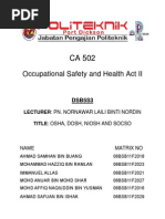 Usechh 2000 | PDF | Dangerous Goods | Occupational Safety And Health ...