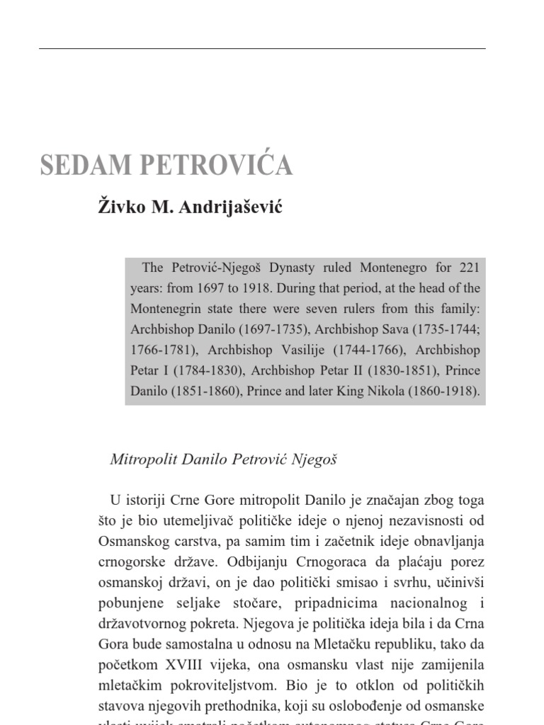 Zivko Andrijasevic | PDF