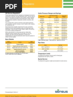 Fisher D4 Product Bulletin | PDF | Valve | Pounds Per Square Inch