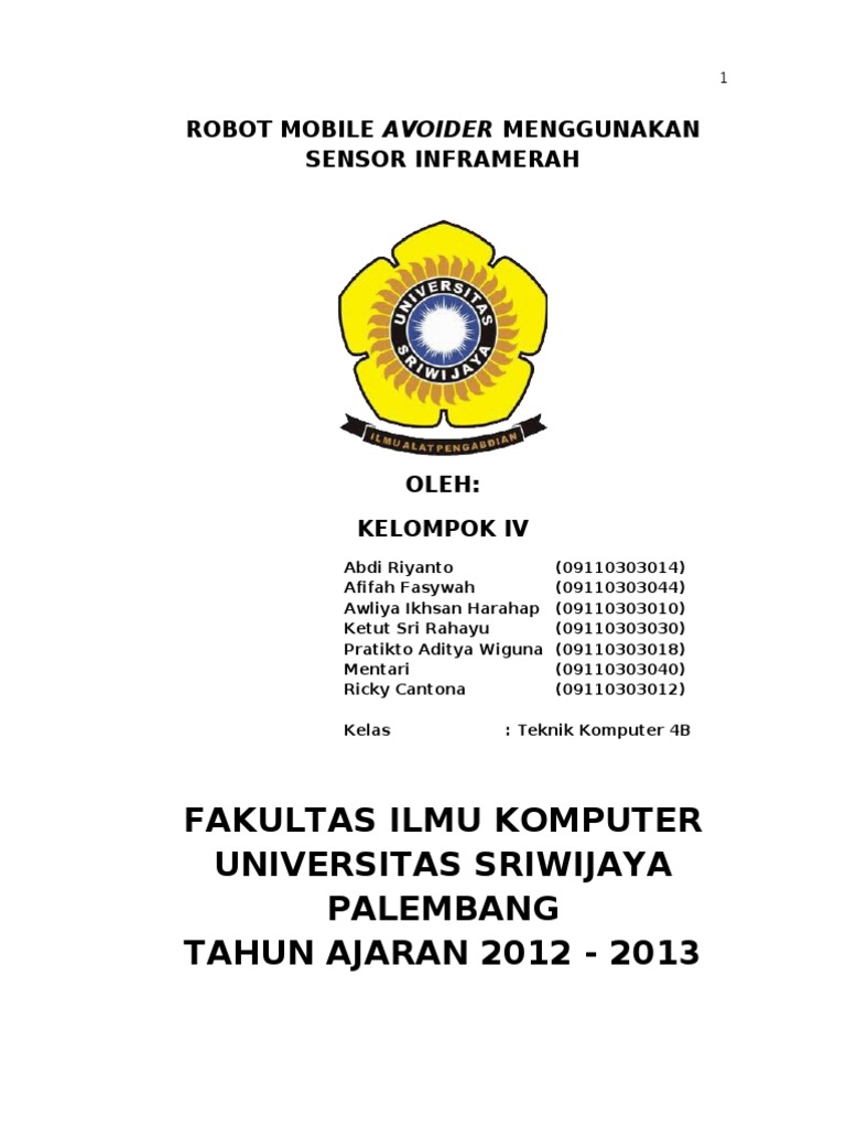 Mobile Robot Avoider | PDF