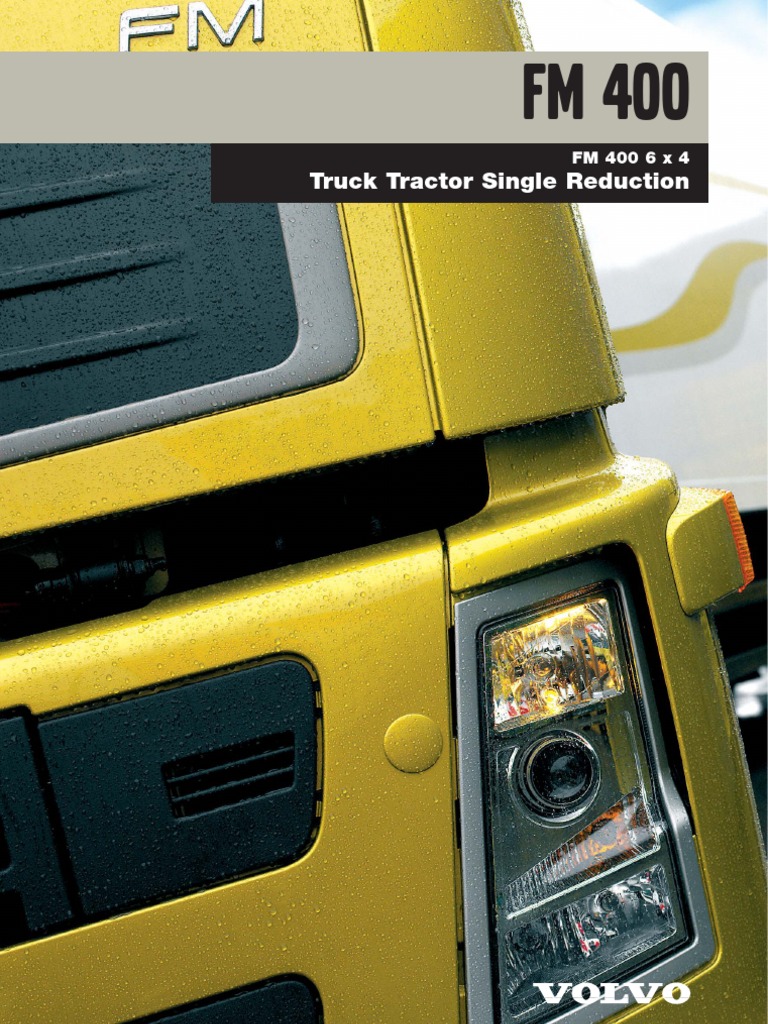 Fm400 6x4 Truck Tractor Single Reduction | Download Free PDF ...