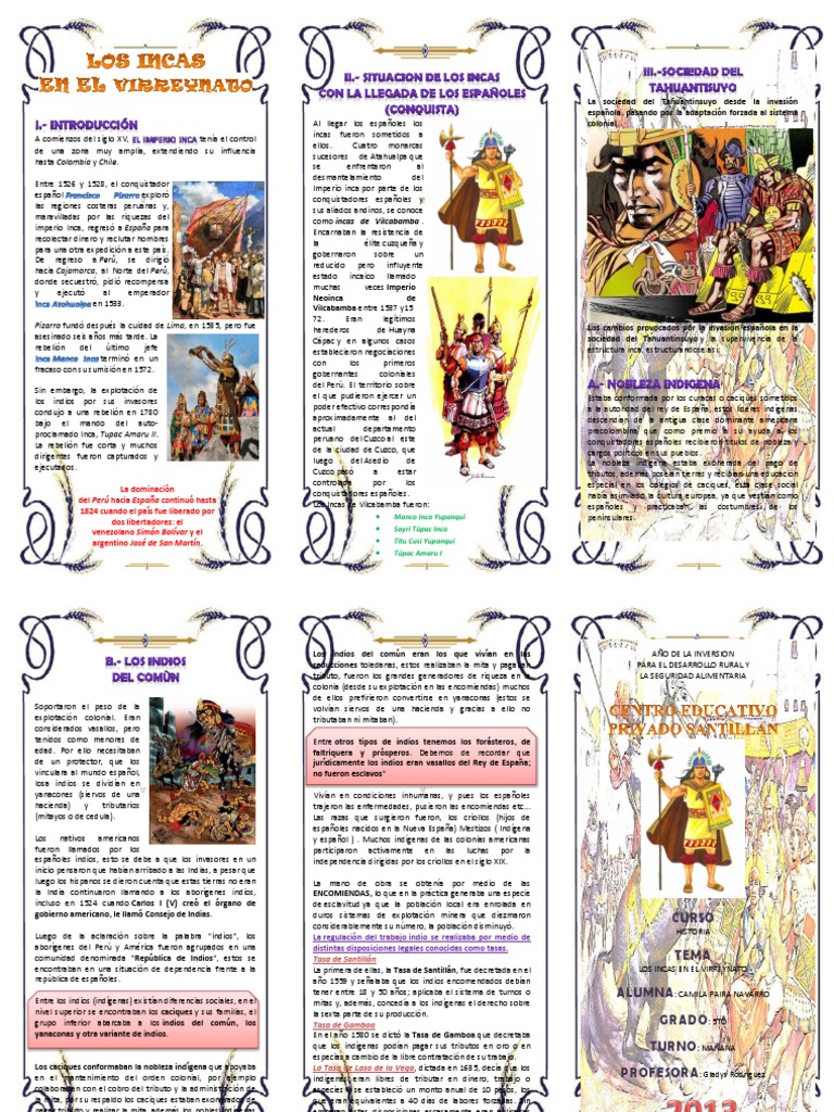 Nobleza Indigena | PDF | Imperio Inca | America latina