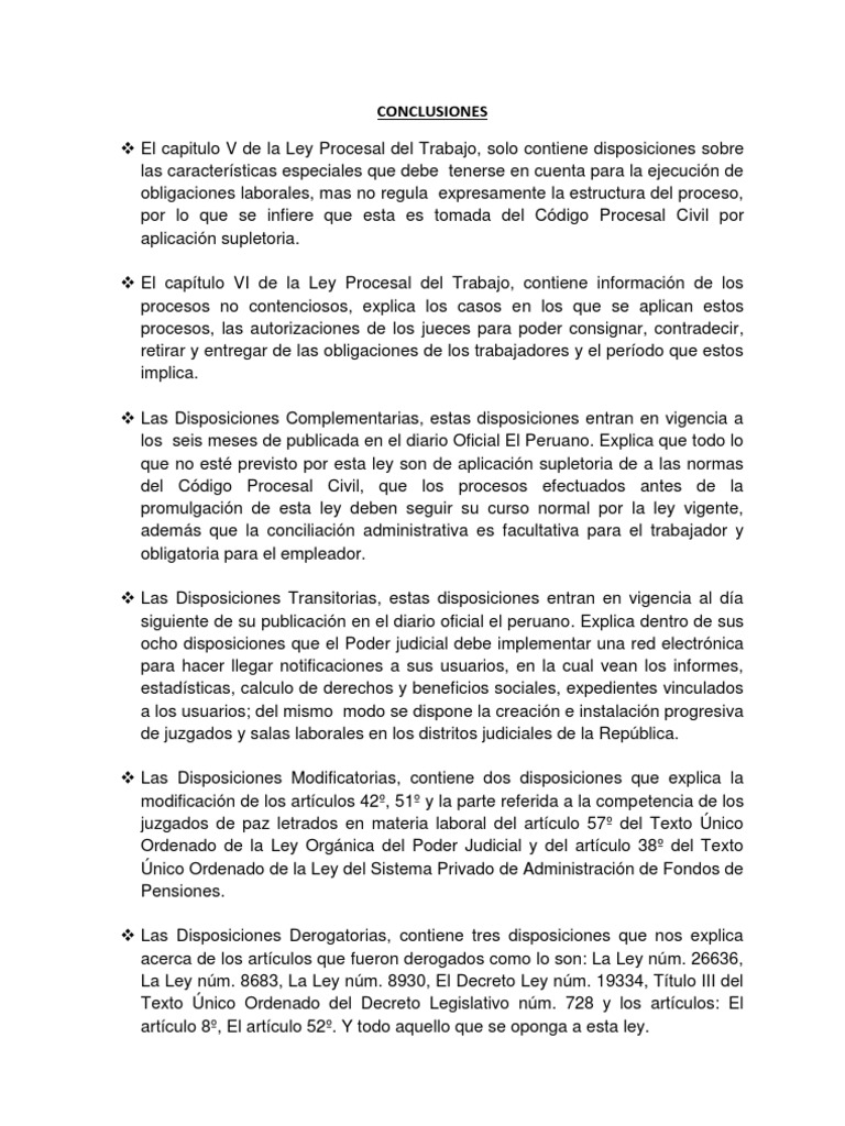 Conclusion Es | PDF