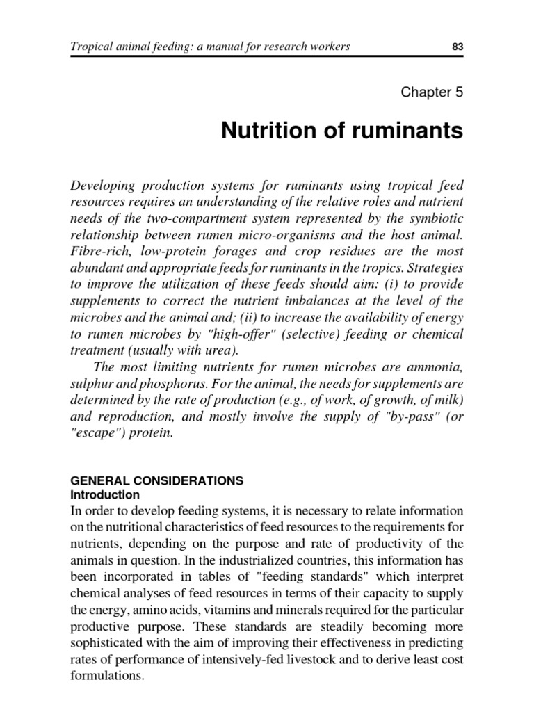 NRC | PDF | Ruminant | Nutrition