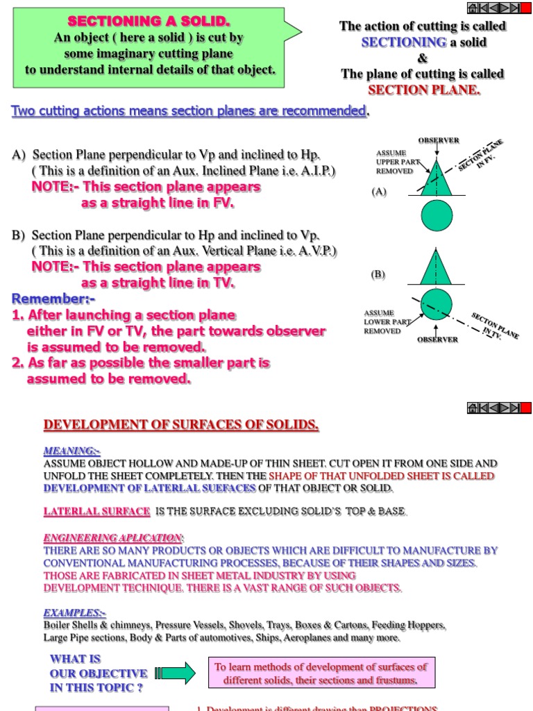 Development of Lateral Surfaces | PDF | Elementary Geometry | Geometric ...