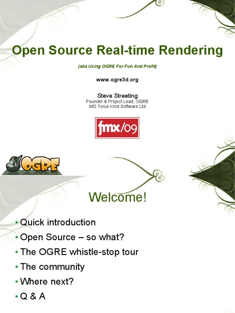 Ogre Fmx09 | PDF | Rendering (Computer Graphics) | Computer Graphics