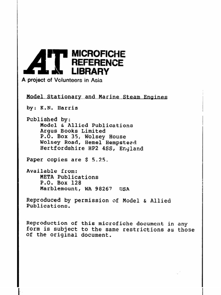 Model Stationary and Steam Engines | PDF | Steam Engine | Steam Locomotive