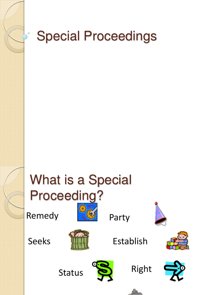 Special Proceedings Powerpoint Reviewer Presentation Rule 75 To 80 ...