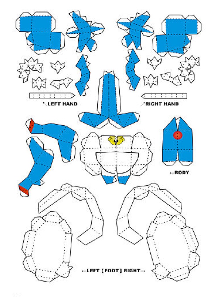 Doraemon Template | PDF