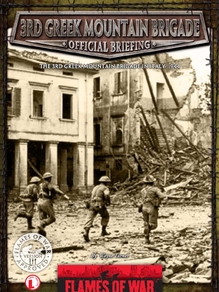 OB 3rd Greek Mountain Brigade | PDF | Platoon | Battalion