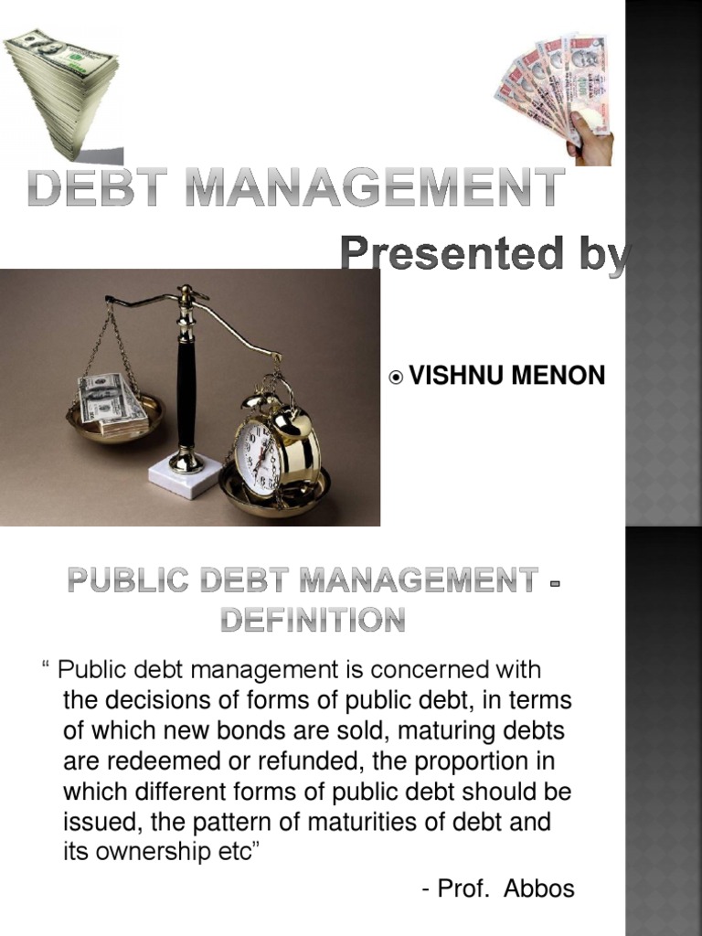 Debt Management | PDF | Debt | Loans