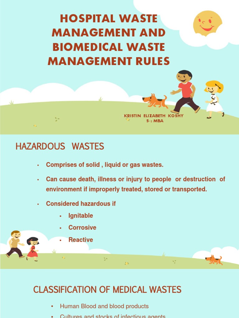 Hospital Biomedical Waste Management Guide | PDF