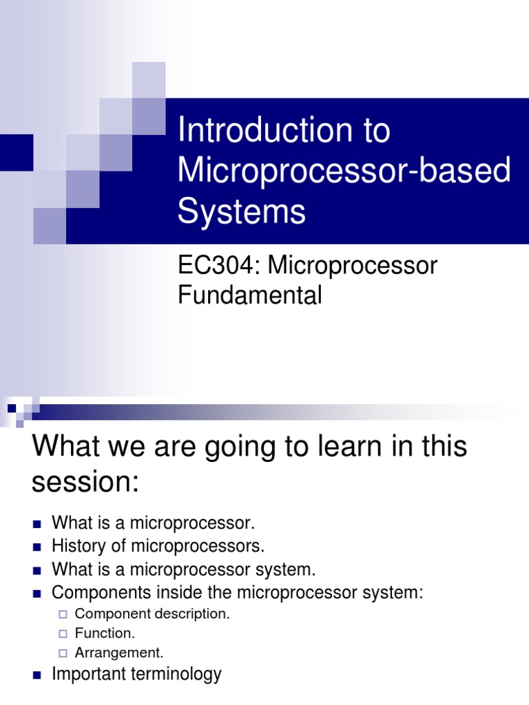 Microprocessor Chapter 1 | PDF | Read Only Memory | Computer Data Storage