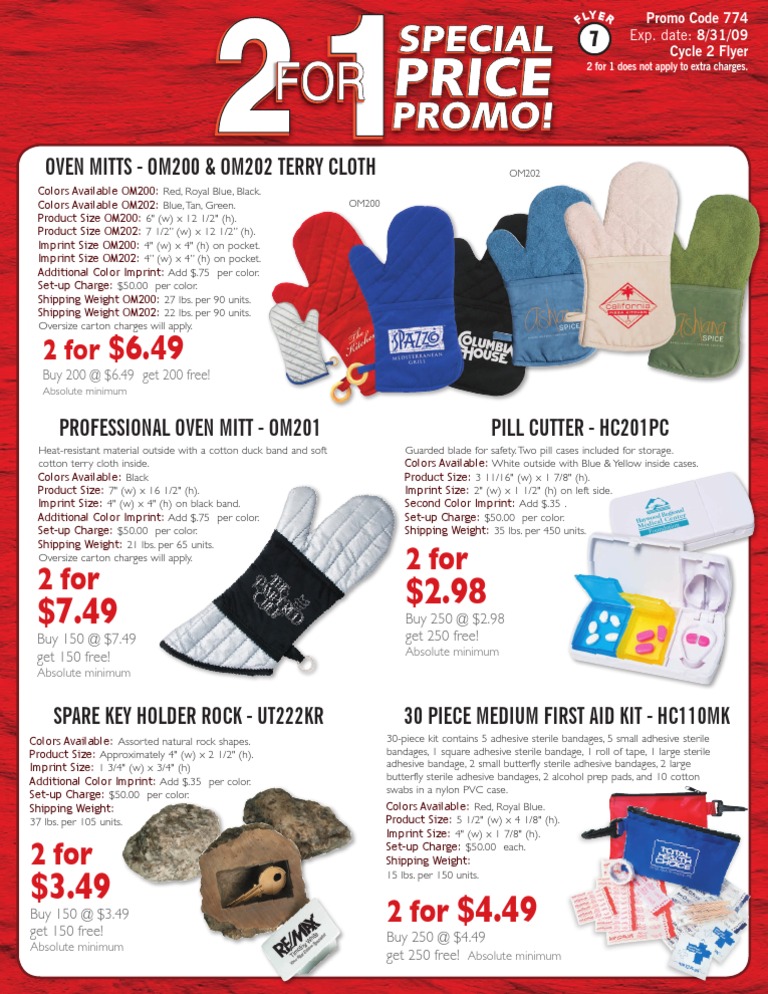 Promo Codes & Product Details for Flyers | PDF | Nature