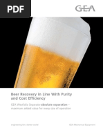 Meura 2001 Hybrid Mash Filter Overview | PDF | Brewing | Fermented Drinks