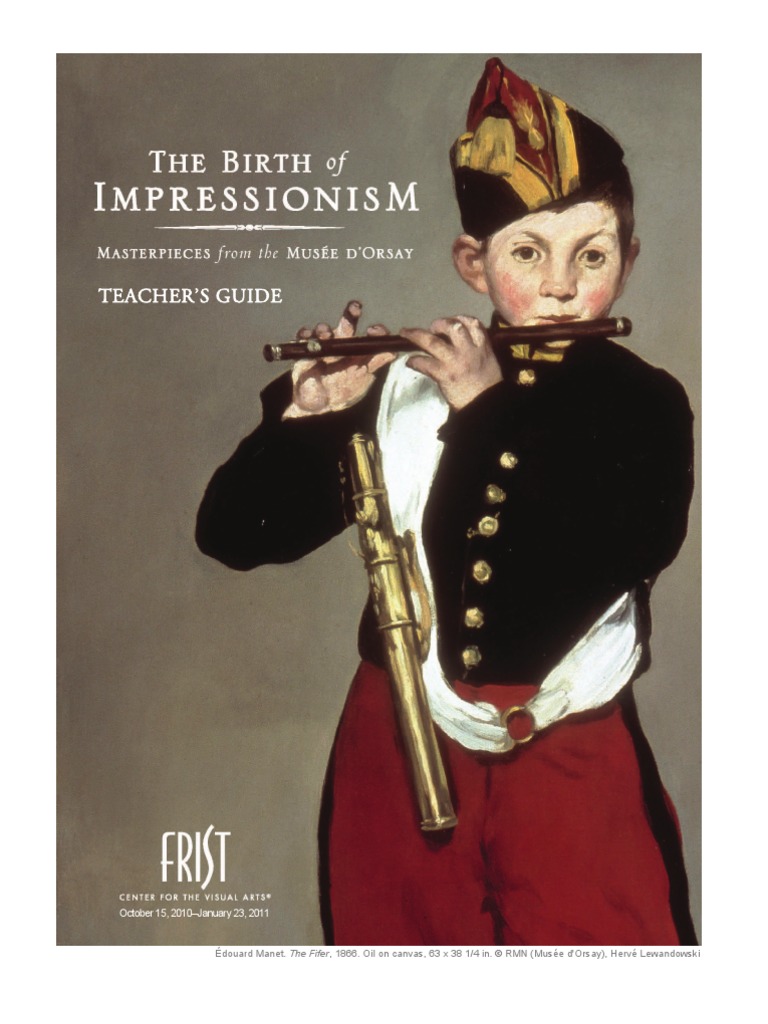 Impressionism Teacher Guide | PDF | Impressionism | Édouard Manet