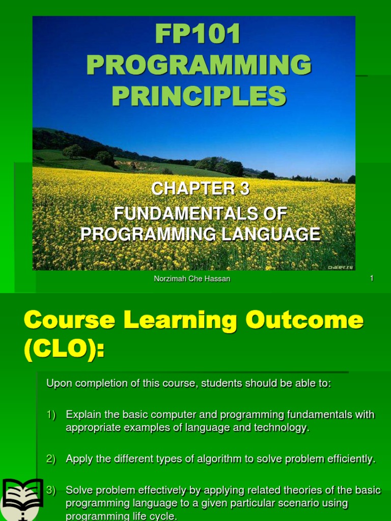 Chapter 3 - Fundamentals of Programming Language | Download Free PDF | Control Flow | Databases