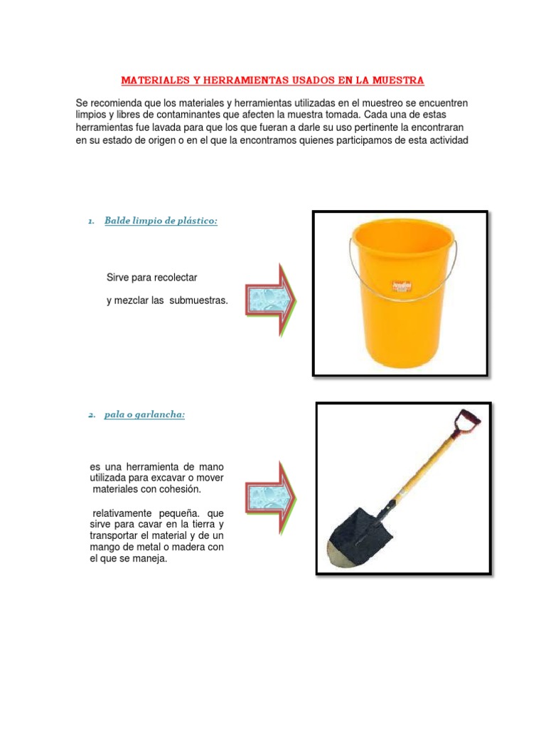 Pasos para Hacer Una Calicata | PDF | Herramientas | Suelo