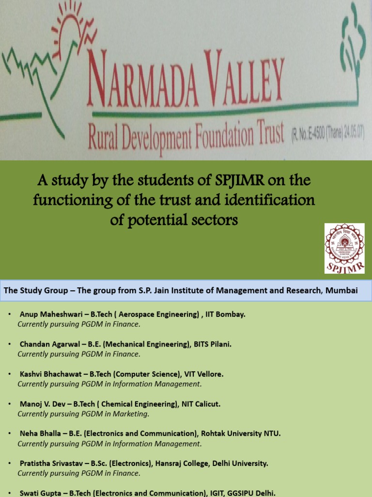 Narmada Valley Final | PDF | Organic Farming | Biogas