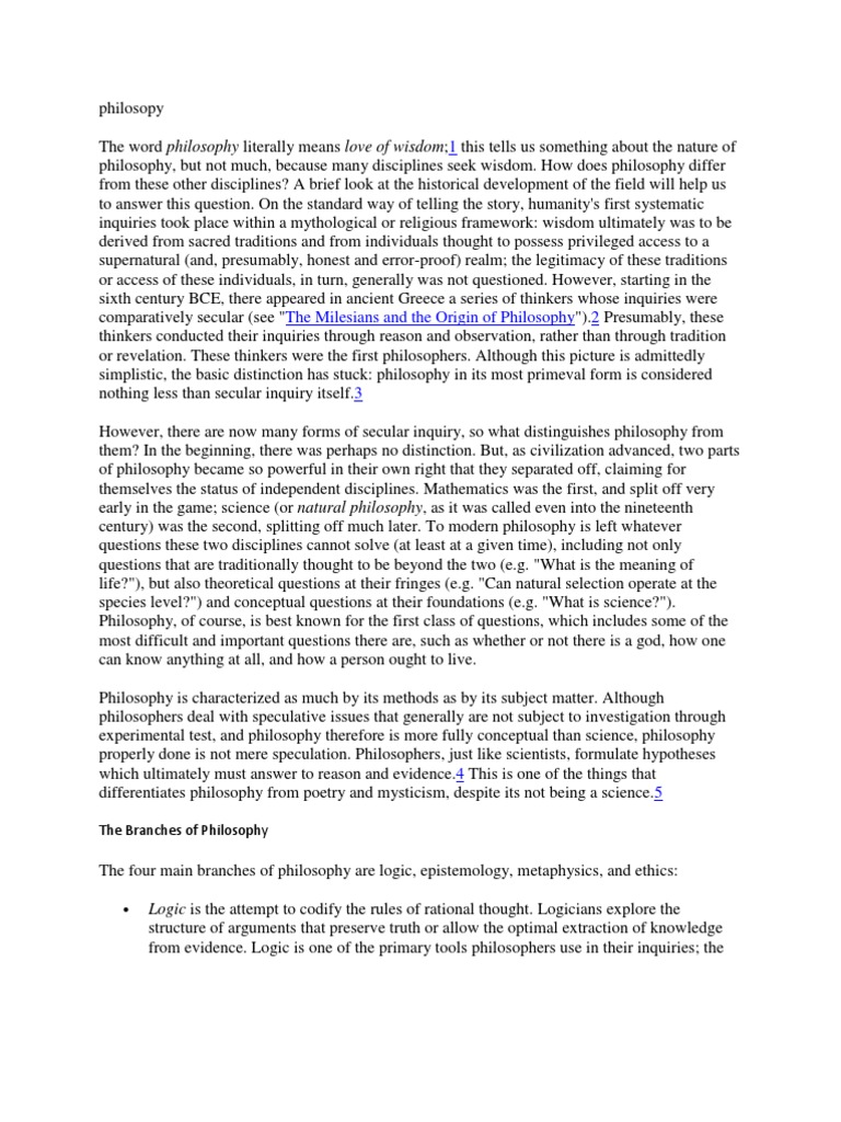 Logic Is The Attempt To Codify The Rules of Rational Thought. Logicians ...