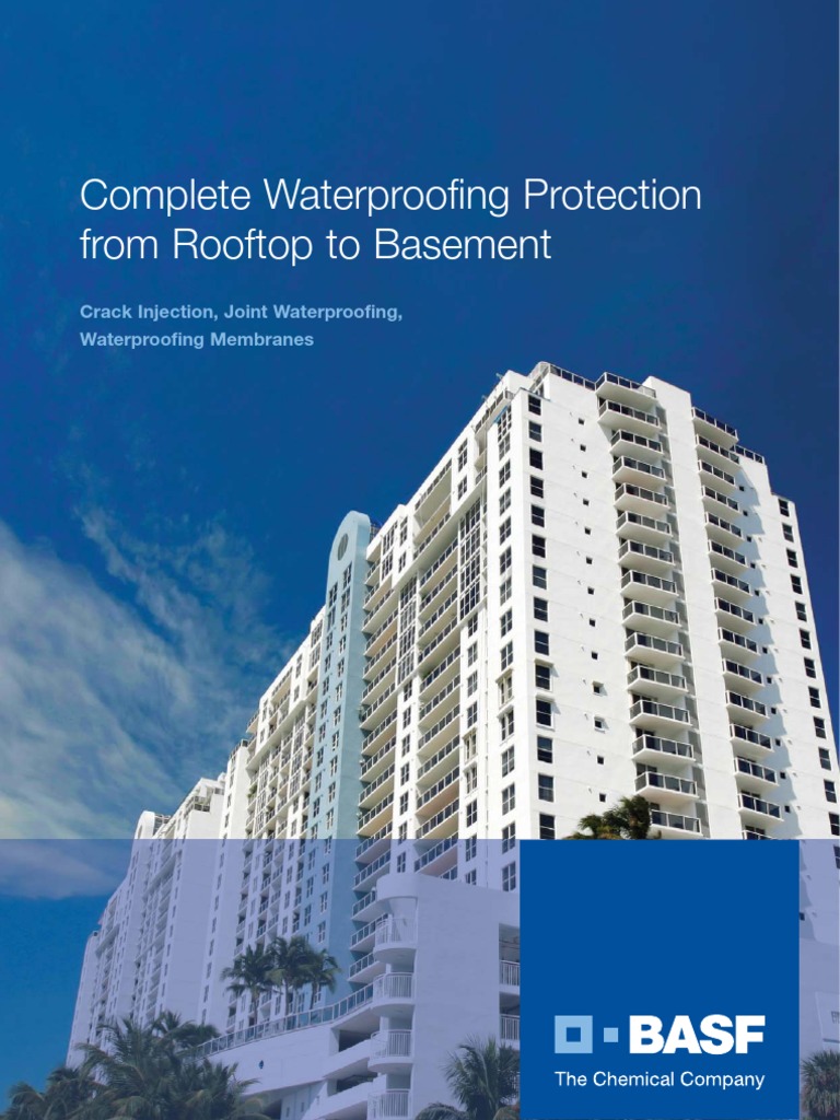 Regional Waterproofing Brochure | PDF | Roof | Concrete