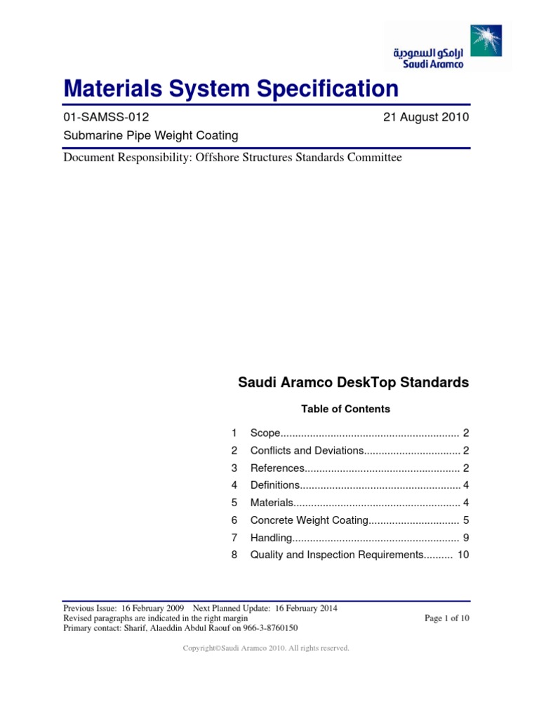 Materials System Specification | PDF | Concrete | Pipe (Fluid Conveyance)
