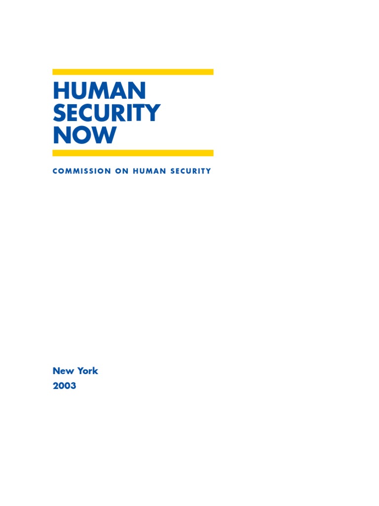 UNESCO Human Security | PDF | Human Security | Human Rights