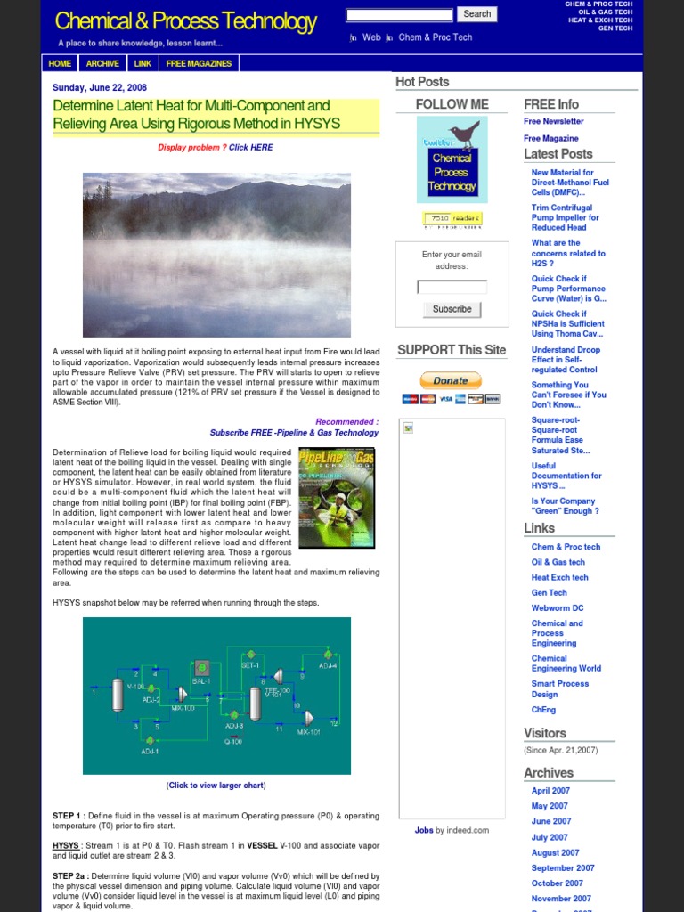 Vapor Load PDF | PDF | Heat | Latent Heat