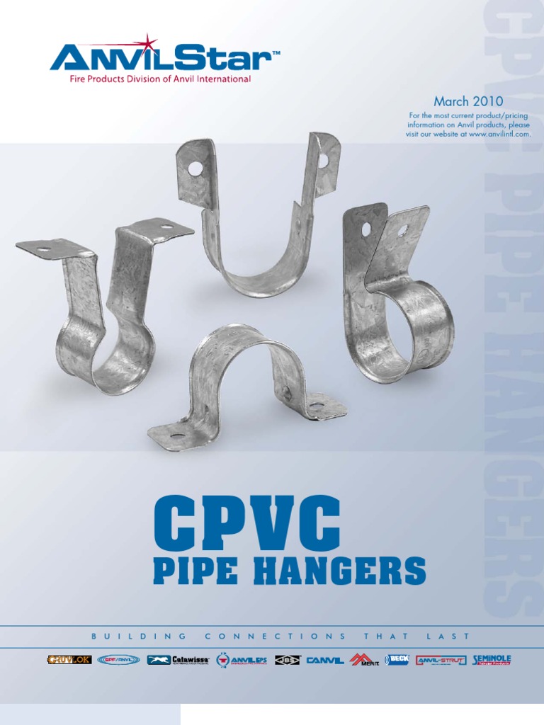 Pipe Hangers: March 2010 | PDF | Pipe (Fluid Conveyance) | Screw