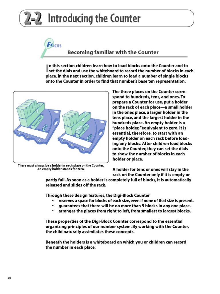 Introducing The Counter: Focus | PDF | Education Theory | Teaching
