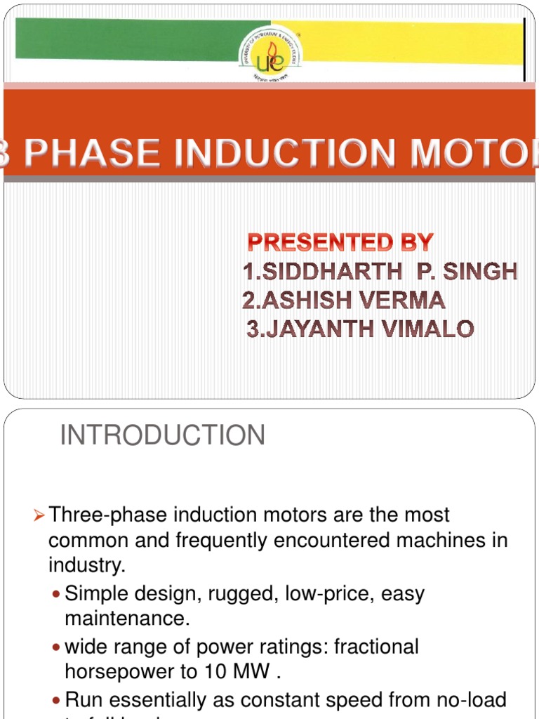 3-Phase Induction Motor | PDF | Engines | Mechanical Engineering