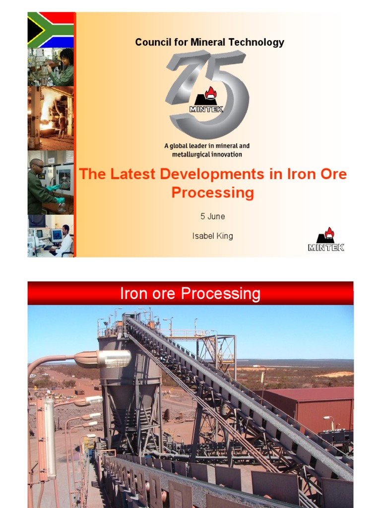 Iron Ore Processing 2009 PDF | PDF | Iron Ore | Heavy Industry