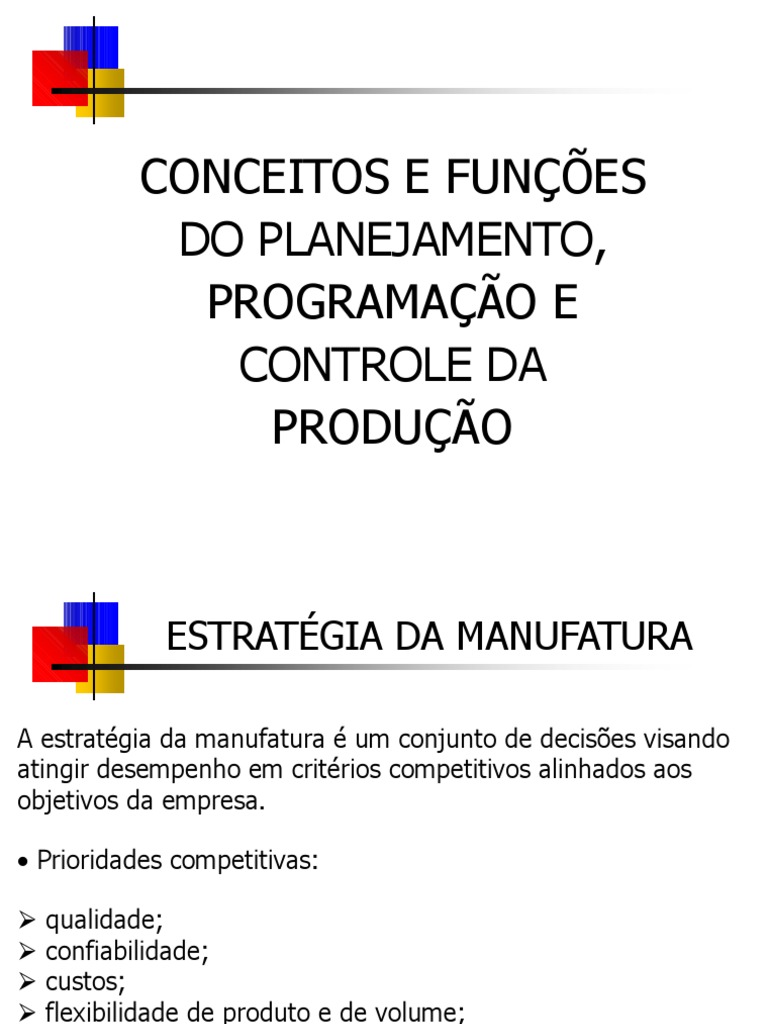 PPCP Prova Dia07 | PDF | Qualidade (negócios) | Cadeia de suprimentos