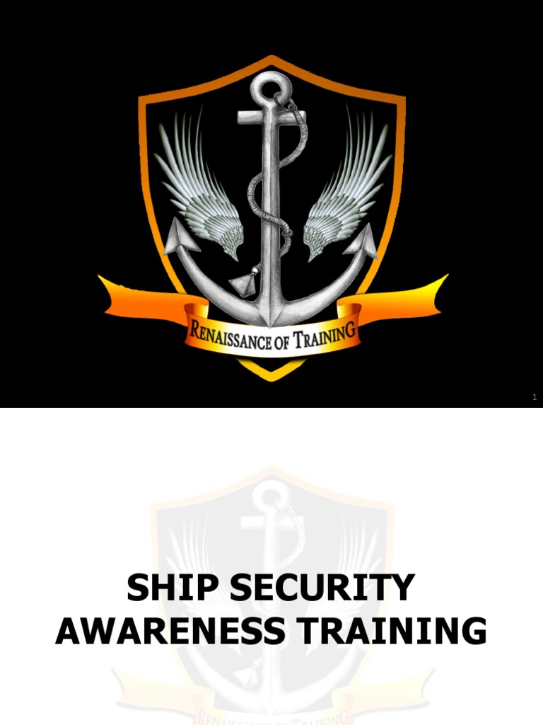 Ship Security Awareness Training Course | PDF